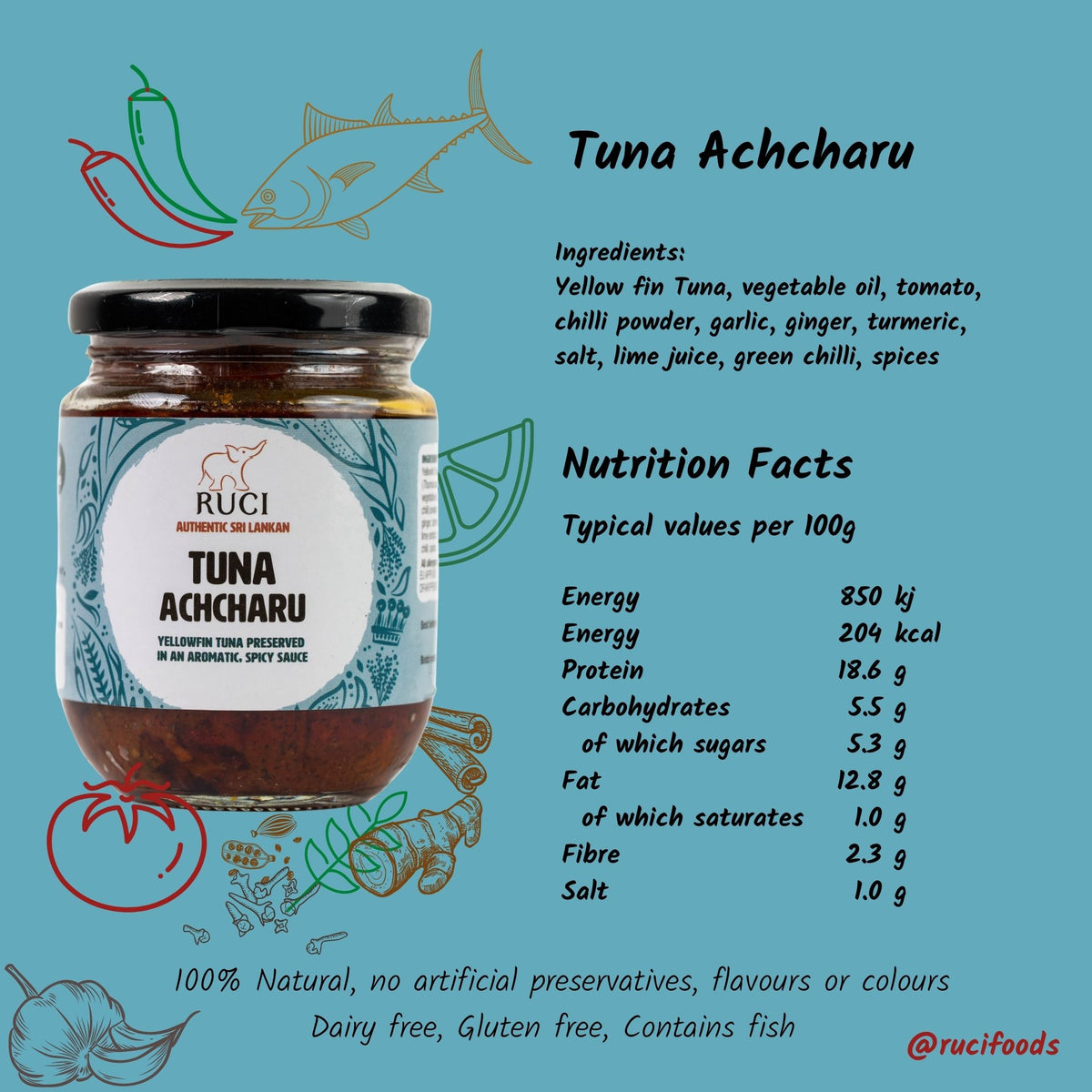 Tuna Achcharu – Ruci Foods